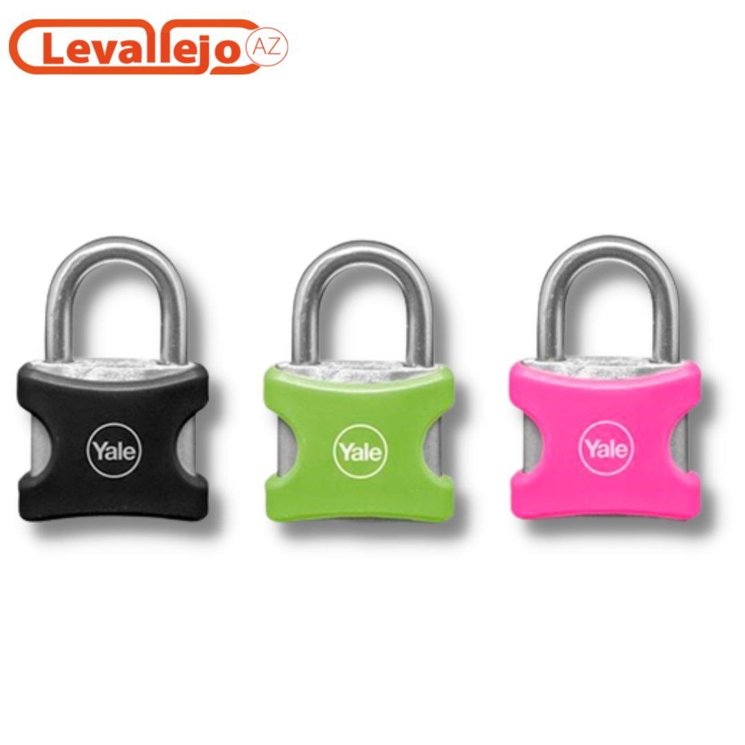 Candado de Aluminio Forrado 32MM YE3 YALE | Ferretería Levallejo AZ